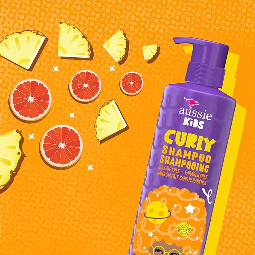 Aussie Kids Curly Shampoo-475ml - Primac Baby